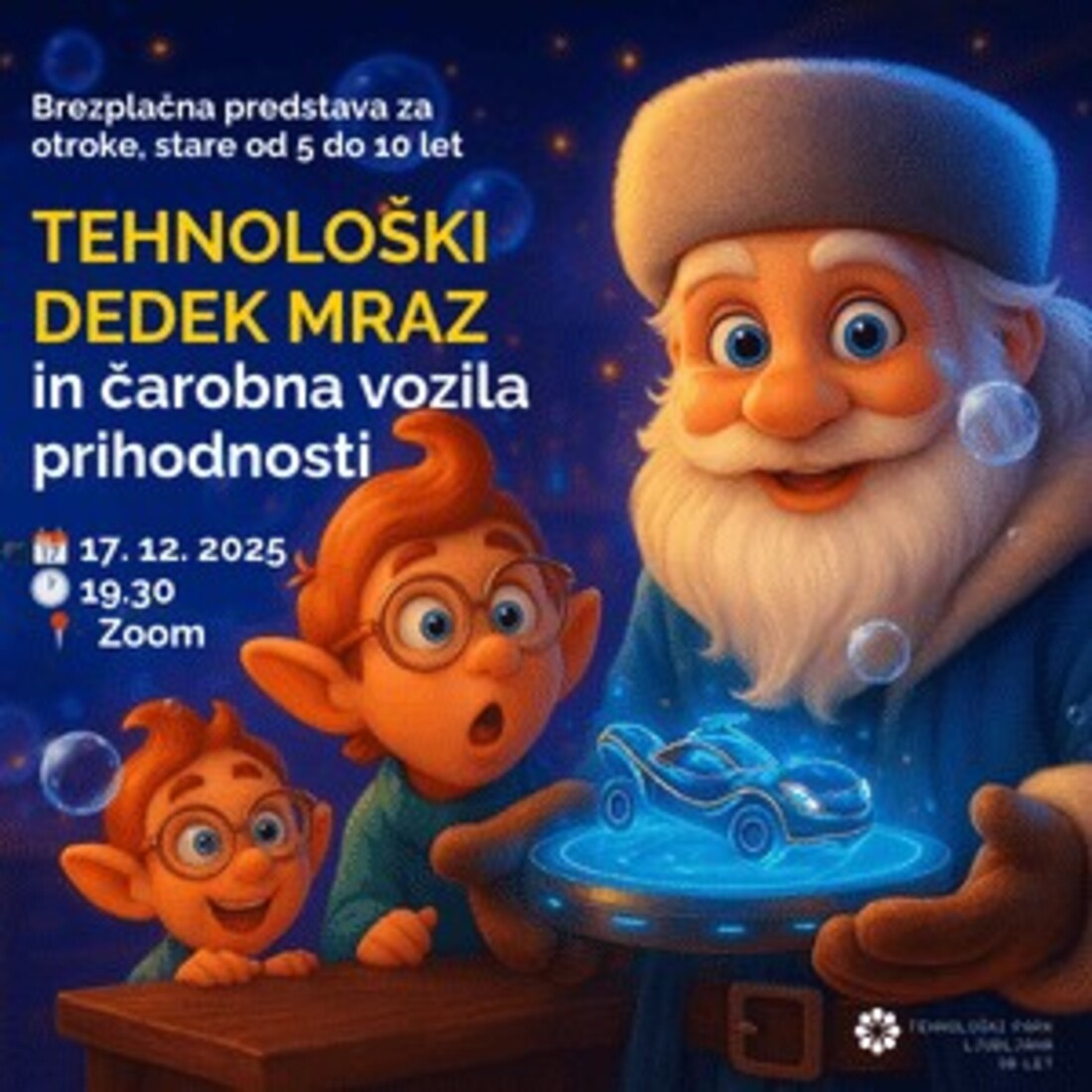 TEHNOLOŠKI DEDEK MRAZ | Delavnica | Ljubljana | Dogodki