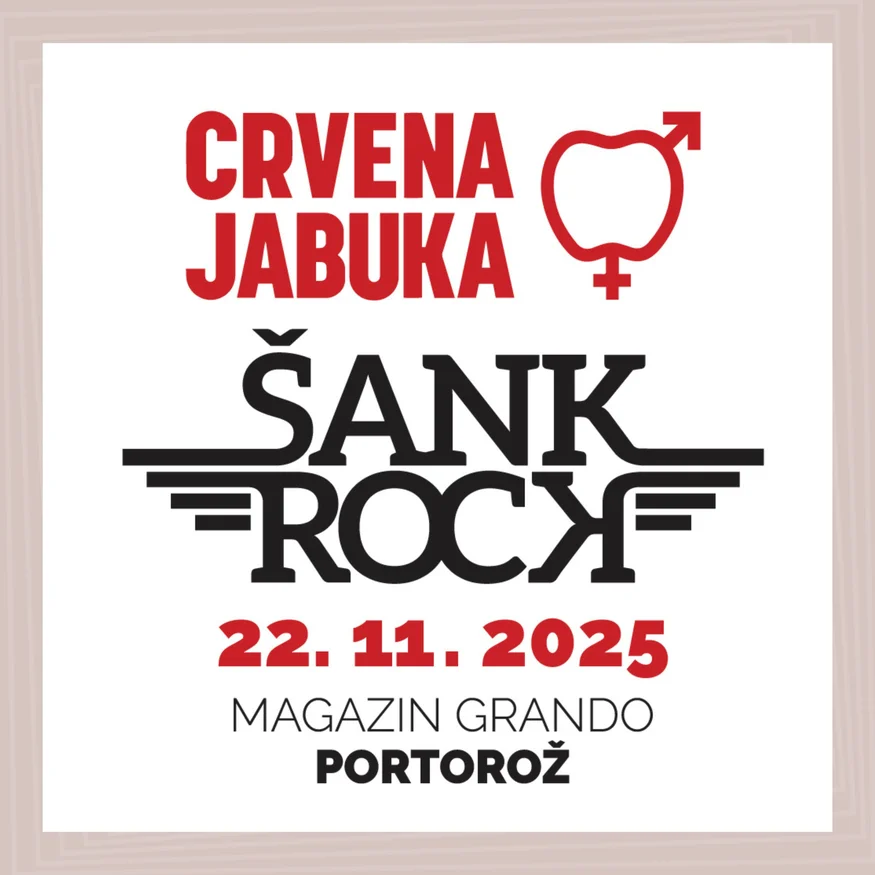 Crvena jabuka in Šank Rock | Theatre | Portorož | Events