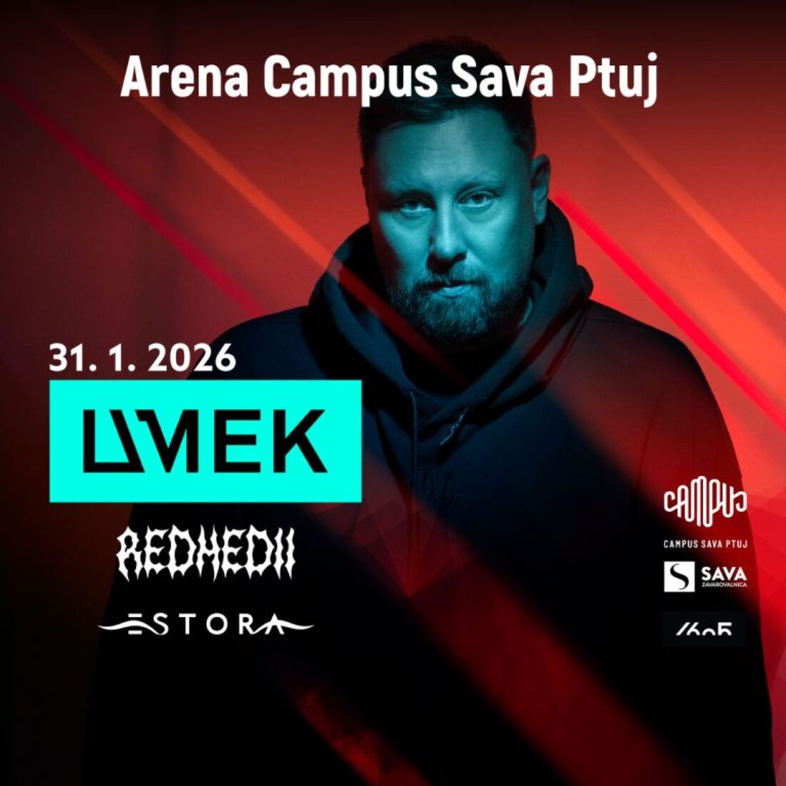 UMEK || Redhedii b2b Estora | Glasba in ples | Ptuj | Dogodki